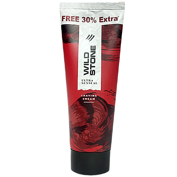 Buy Wild Stone Ultra Sensual Shaving Cream - Provides Rich Lather ...