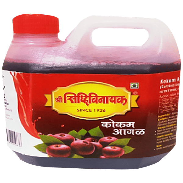 Buy Shree Siddhivinayak Kokum Aagal - Cooling Digestive Drink, Tangy ...