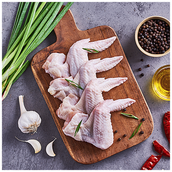 Buy Fresho Chicken Wings - With Skin, Fresh, Rich In Protein & Vitamins ...