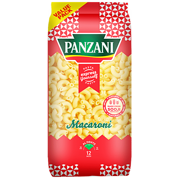 Buy Panzani Express Yourself Macaroni Semolina Pasta - Easy To Cook ...