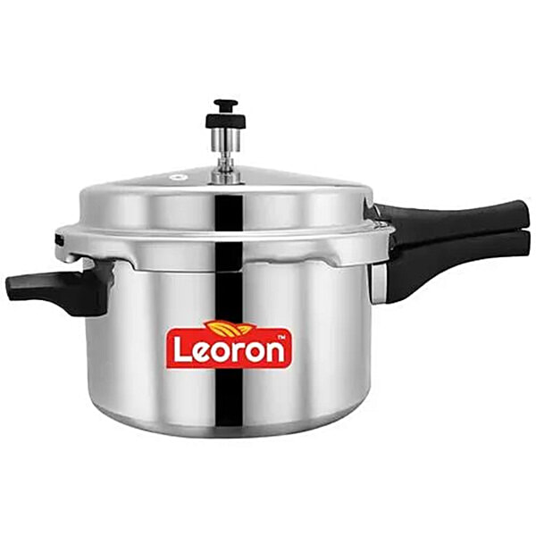 Buy Leoron by Srushti Gold Aluminium Outer Lid Pressure Cooker Online ...