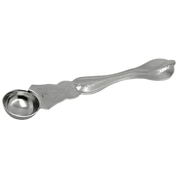 Buy Shubhkart Nitya Steel Punch Patra Spoon - Used In Pooja, Durable ...