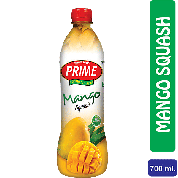 Buy PRIME Mango Squash - Tangy Flavour, Refreshing Taste Online at Best ...