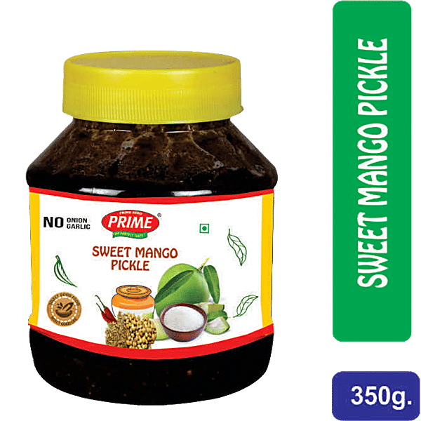 Buy PRIME Sweet Mango Pickle - No Onion, No Garlic, Authentic Taste ...