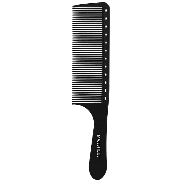 Buy MAJESTIQUE Flat Top Comb - Anti-Static, For Curly, Wavy, Straight ...