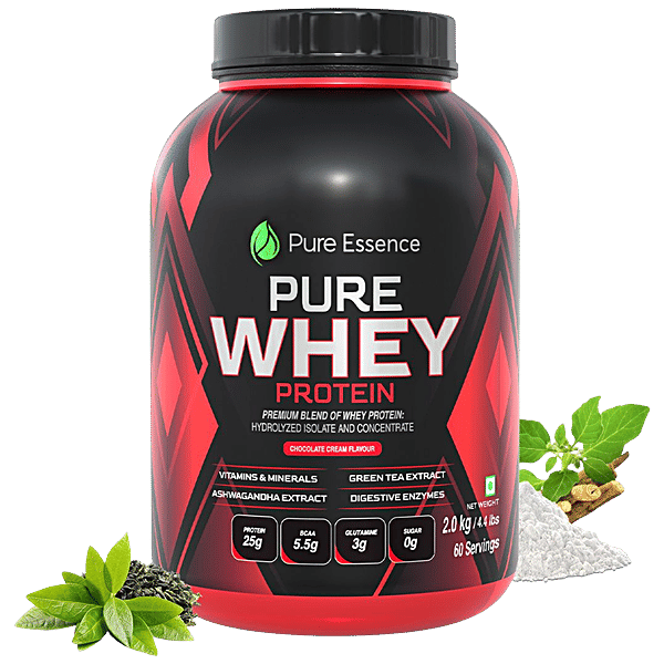 Buy Pure Nutrition Pure Whey Protein Powder For Muscle Mass & Bone ...