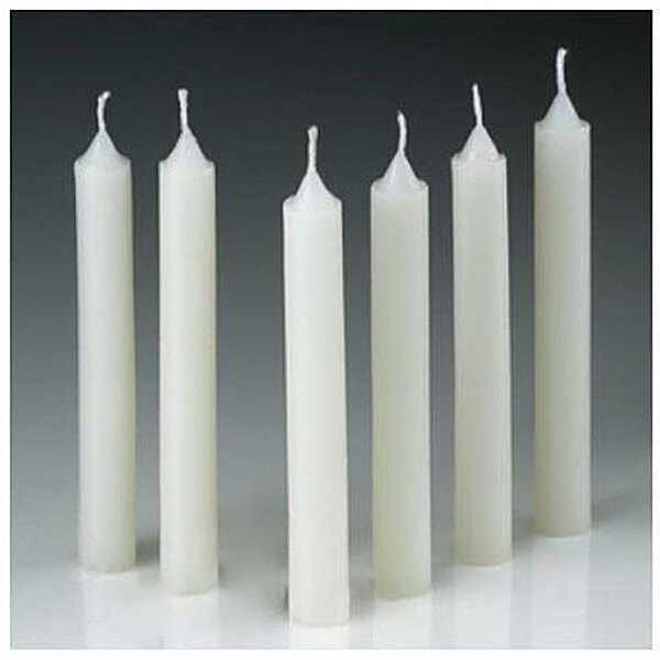 Buy Creative Space White Long Candle - 8x3x30 cm Online at Best Price ...