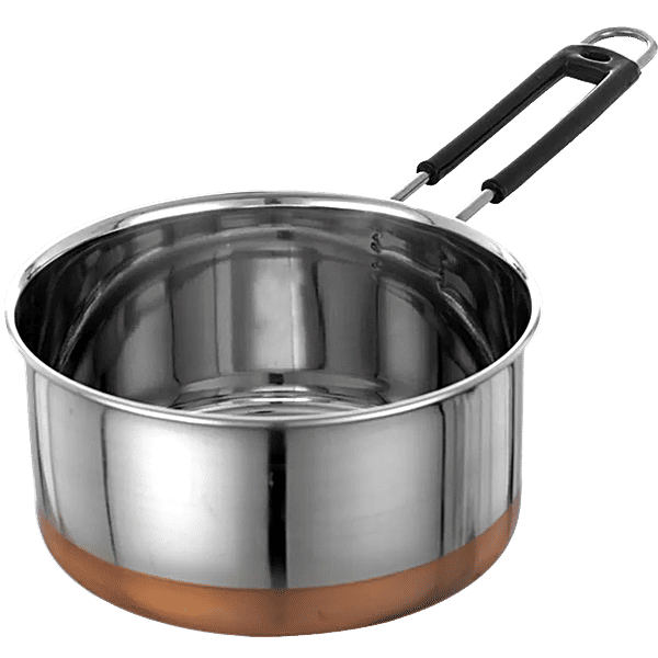 Buy Jensons Stainless Steel Copper Bottom Sauce Pan - Strong, Durable ...
