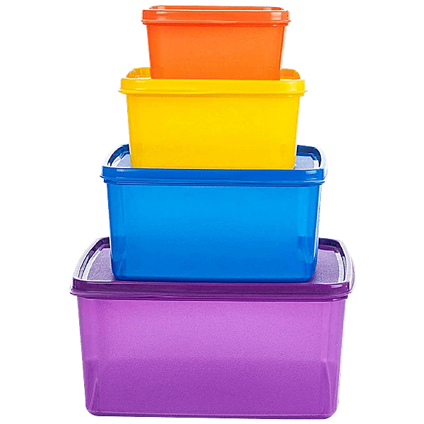 Buy Signoraware Family Fresh Tab Set Storage Container - Multicolour ...