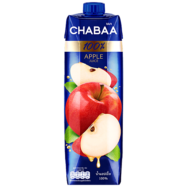 Buy Chabaa 100% Apple Juice - Trans-Fat & Cholesterol Free Online at Best Price of Rs 230 ...