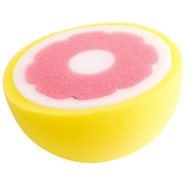 Buy Ozivia Pink Orange Shaped Sponge KS 11 - Helps To Blend, Durable ...