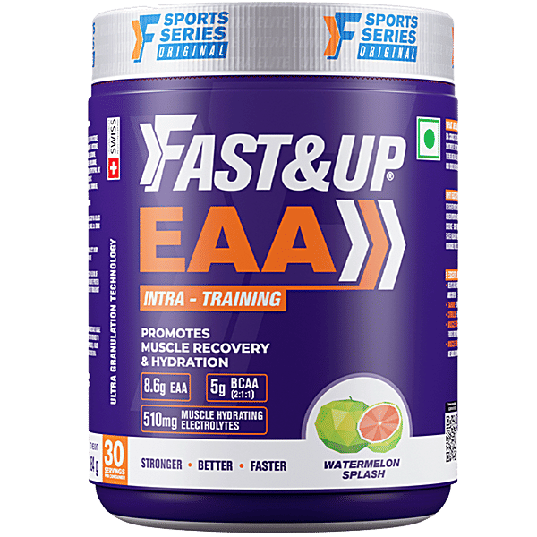 Buy Fast&Up EAA Intra Workout Drink With BCAA + Electrolyte Blend ...