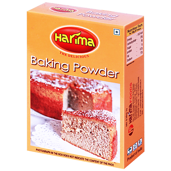 Buy HARIMA Baking Powder For Cakes & Pastries - Fine White, Leavening ...
