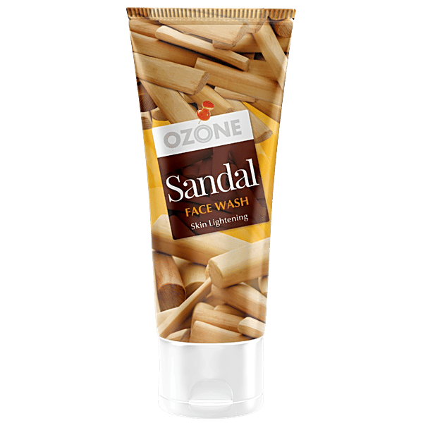 Buy Ozone Sandal Face Wash - Non-Drying, Brightens & Tightens The Skin ...
