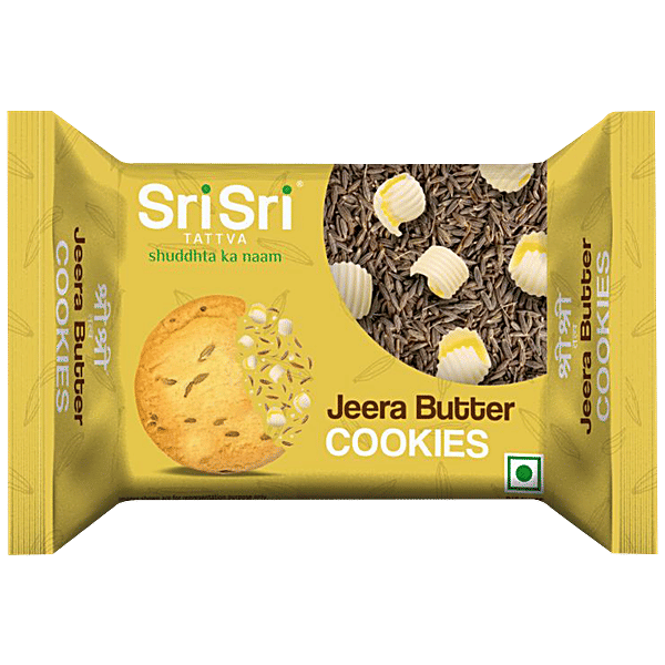 Buy Sri Sri Tattva Jeera Butter Cookies - Crispy, Crunchy, Perfect ...
