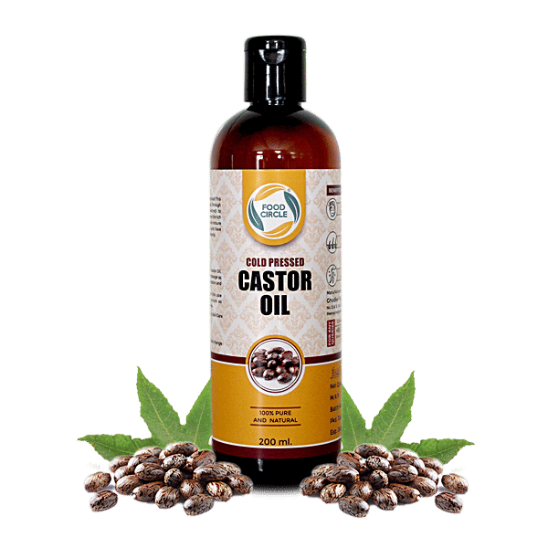 Buy Food Circle Cold Pressed Castor Oil - 100% Pure & Natural Online at ...