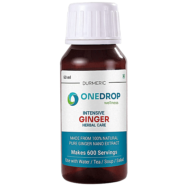 Buy DURMERIC Onedrop Intensive Ginger Herbal Drops - Aids Digestion ...
