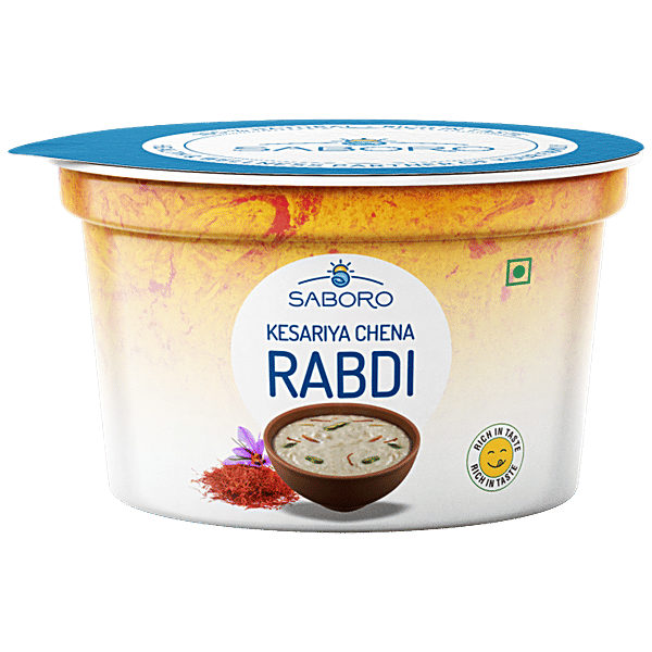Buy SABORO Kesariya Chena Rabdi With Saffron - Rich Taste Online at ...