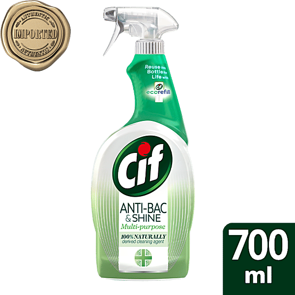 Buy Cif Cleaners Power & Shine Antibacterial Multipurpose Cleaner Spray ...