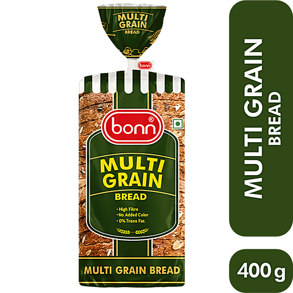 Buy Bonn Bread Multigrain Bread - Hi-Fibre, High Protein, 0% Trans Fat ...