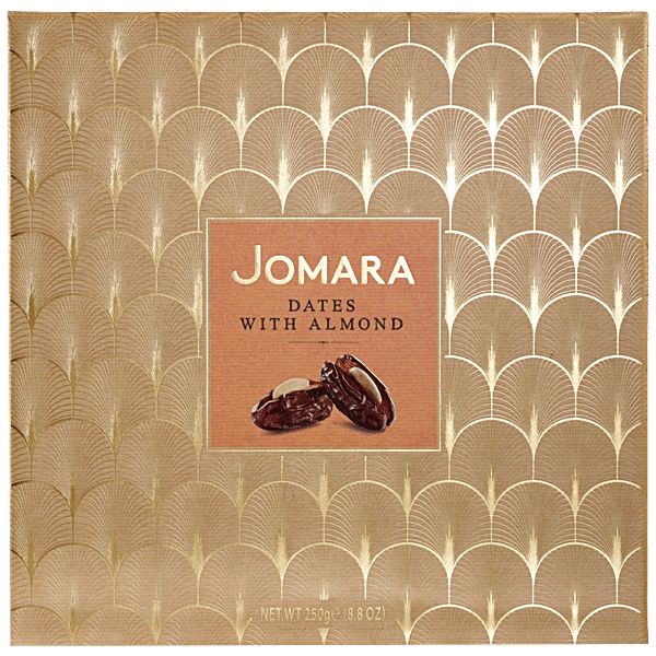 Buy JOMARA Dates With Almond - Delicious Treat, Rich In Iron Online at ...