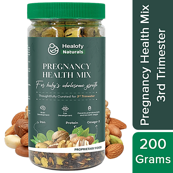 Buy Healofy Naturals Pregnancy Health Mix - Rich In Protein & Omega-3 ...