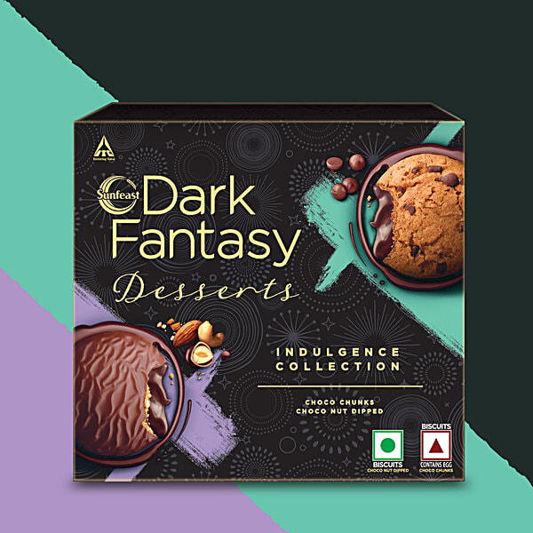 Buy Sunfeast Dark Fantasy Choco Chunks & Choco Dipped Desserts Online ...