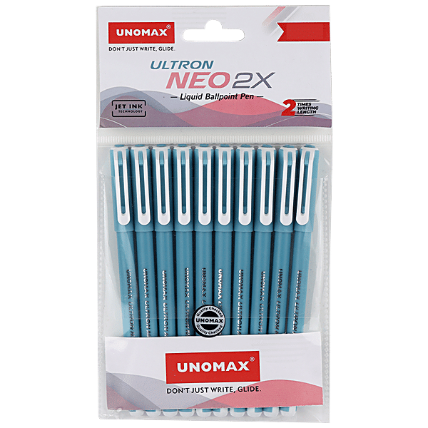 Buy Unomax Ultron Neo 2X Liquid Ball Pen - Jet Ink, For Smooth Writing ...