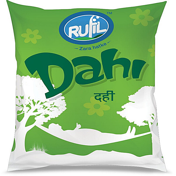 Buy Rufil Curd/Dahi - Excellent Source Of Calcium & Protein, Rich ...