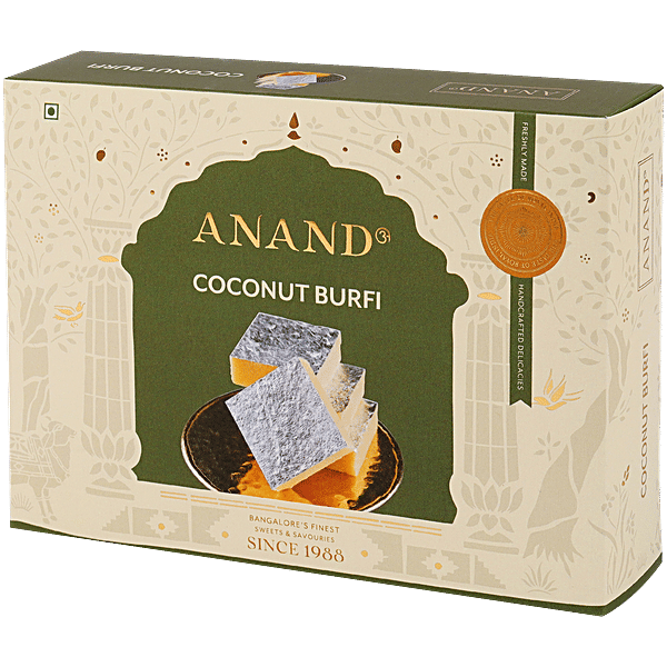 Buy Anand Sweets Coconut Burfi - Sweets, Dessert, Snack Online at Best ...