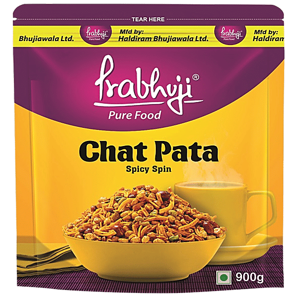Buy PRABHUJI PURE FOOD Chat Pata - Spicy Spin, Namkeen, Crispy ...