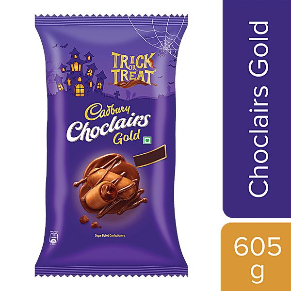 Buy Cadbury Choclairs Gold Candy - Trick Or Treat Edition Online at ...
