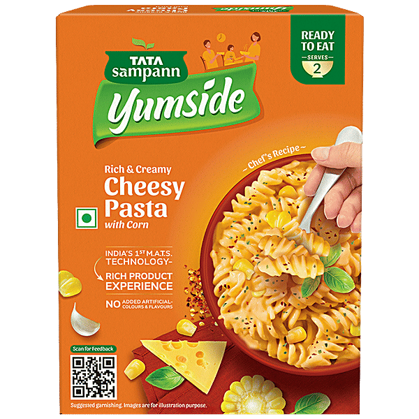 Buy Tata Sampann Yumside Cheesy Pasta With Corn Online at Best Price of ...