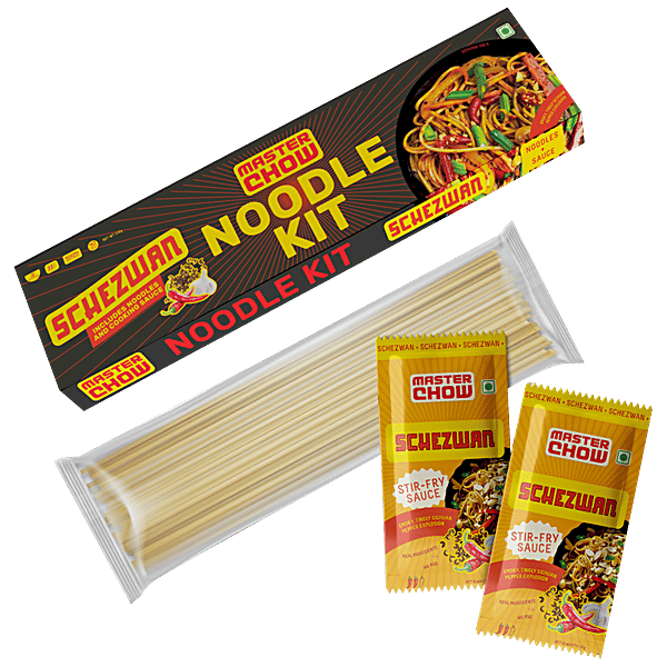 Buy MasterChow Schezwan Noodle Kit - All-In-One Meal Kit, Sauce With ...