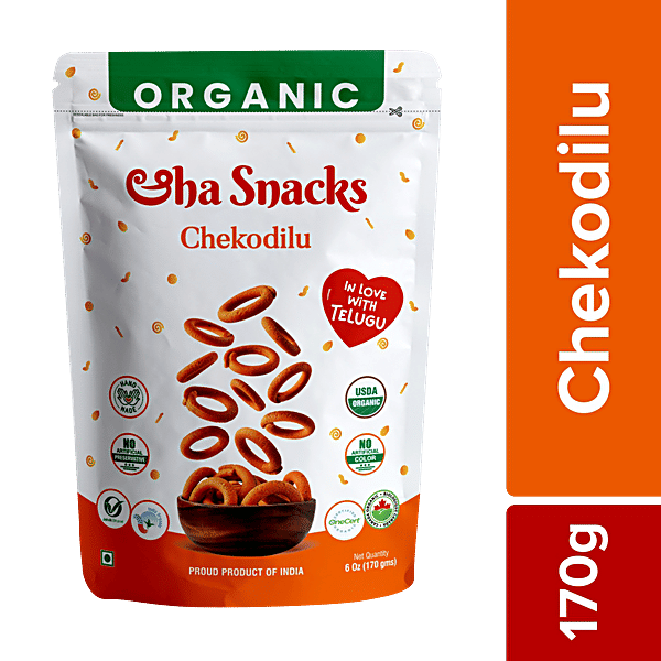 Buy ORGANIC AAHA SNACKS Chekodilu - No Preservatives Online at Best ...