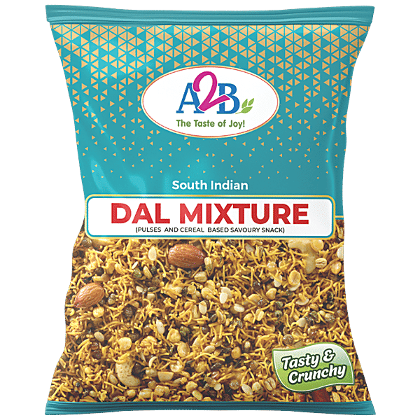 Buy A2B Dhal Mixture - Cereal & Pulses Based Savoury Snack Online at ...