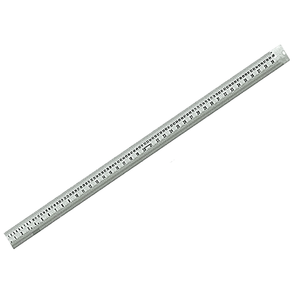 Buy Se7en Steel Scale - Double Sided Ruler, For Architects, Engineers ...