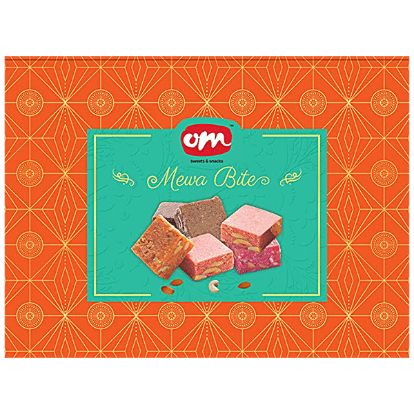 Buy Om sweets & snacks Mewa Bite - Assorted Sweets, Perfect For Gifting ...