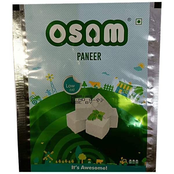 Buy OSAM Low Fat Paneer - Rich In Calcium & Protein, Soft & Creamy ...