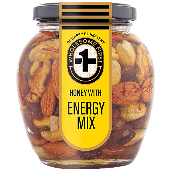 Buy Wholesome First Honey With Energy Mix - Rich In Protein Online at ...