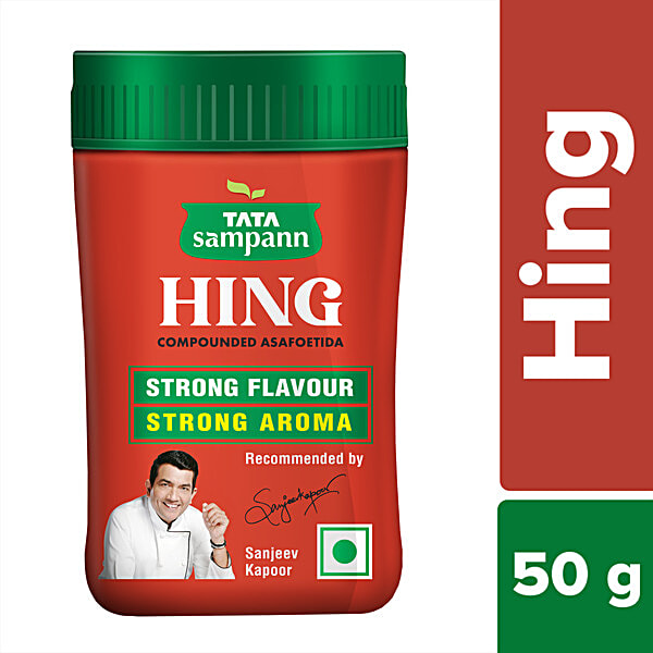 Buy Tata Sampann Bandhani Hing/Compounded Asafoetida - Strong Flavour ...