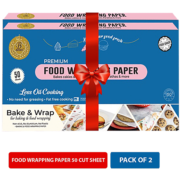 Buy Bekko Food Wrapping Paper For Baking - Premium, Non-Stick Online at ...