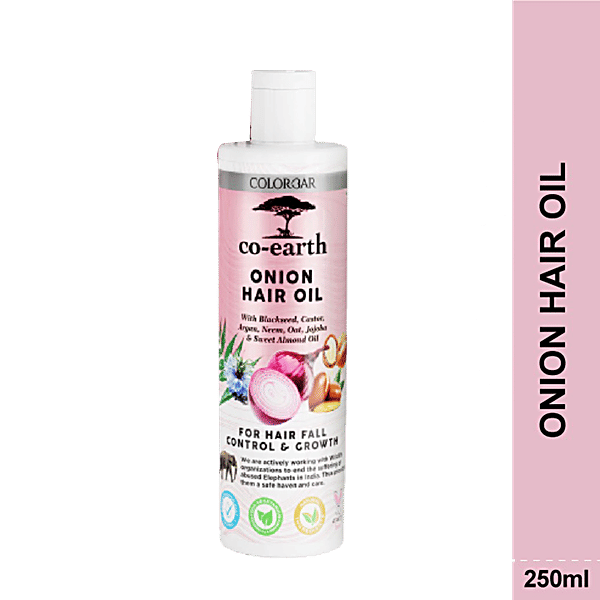 Buy ColorBar Co-Earth Onion Hair Oil - For Hair Fall Control & Growth ...