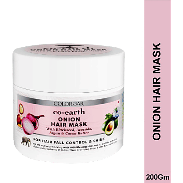 Buy ColorBar Co-Earth Onion Hair Mask - For Hair Fall Control & Shine ...