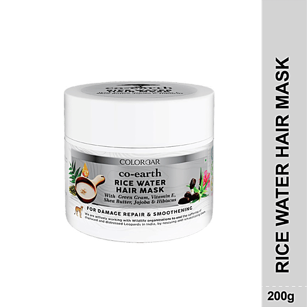 Buy ColorBar Co-Earth Rice Water Hair Mask - For Damage Repair ...