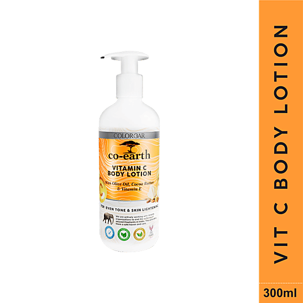 Buy ColorBar Co-Earth Vitamin C Body Lotion - For Even Tone & Skin ...