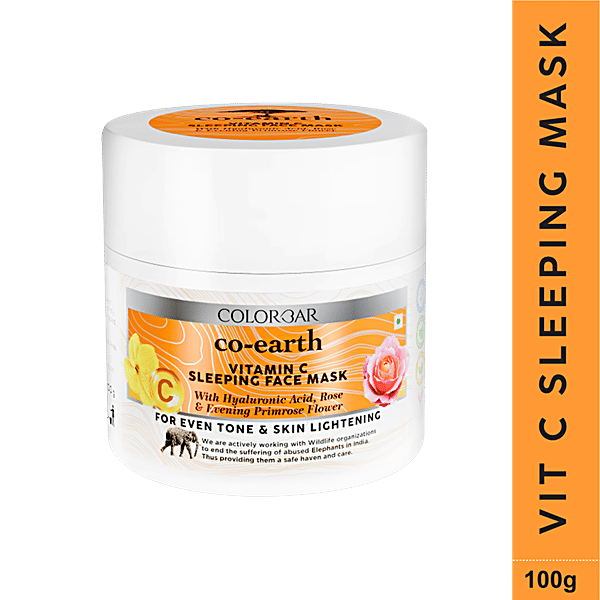 Buy ColorBar Co-Earth Vitamin C Sleeping Face Mask - For Even Tone ...