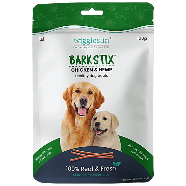 Buy Wiggles.in Barkstix Dog Treats For Training Adult Puppies - Soft ...