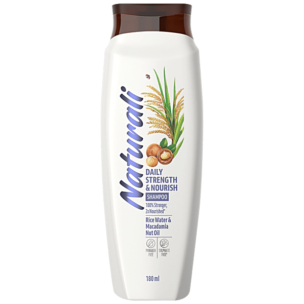 Buy Naturali Daily Strength & Nourish Shampoo - Rice Water & Macadamia ...