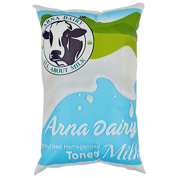 Buy Arna Toned Milk - Pasteurised & Homogenised Online at Best Price of ...